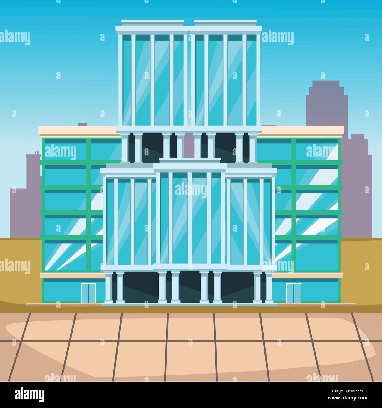 Village towers Stock Vector Images - Alamy