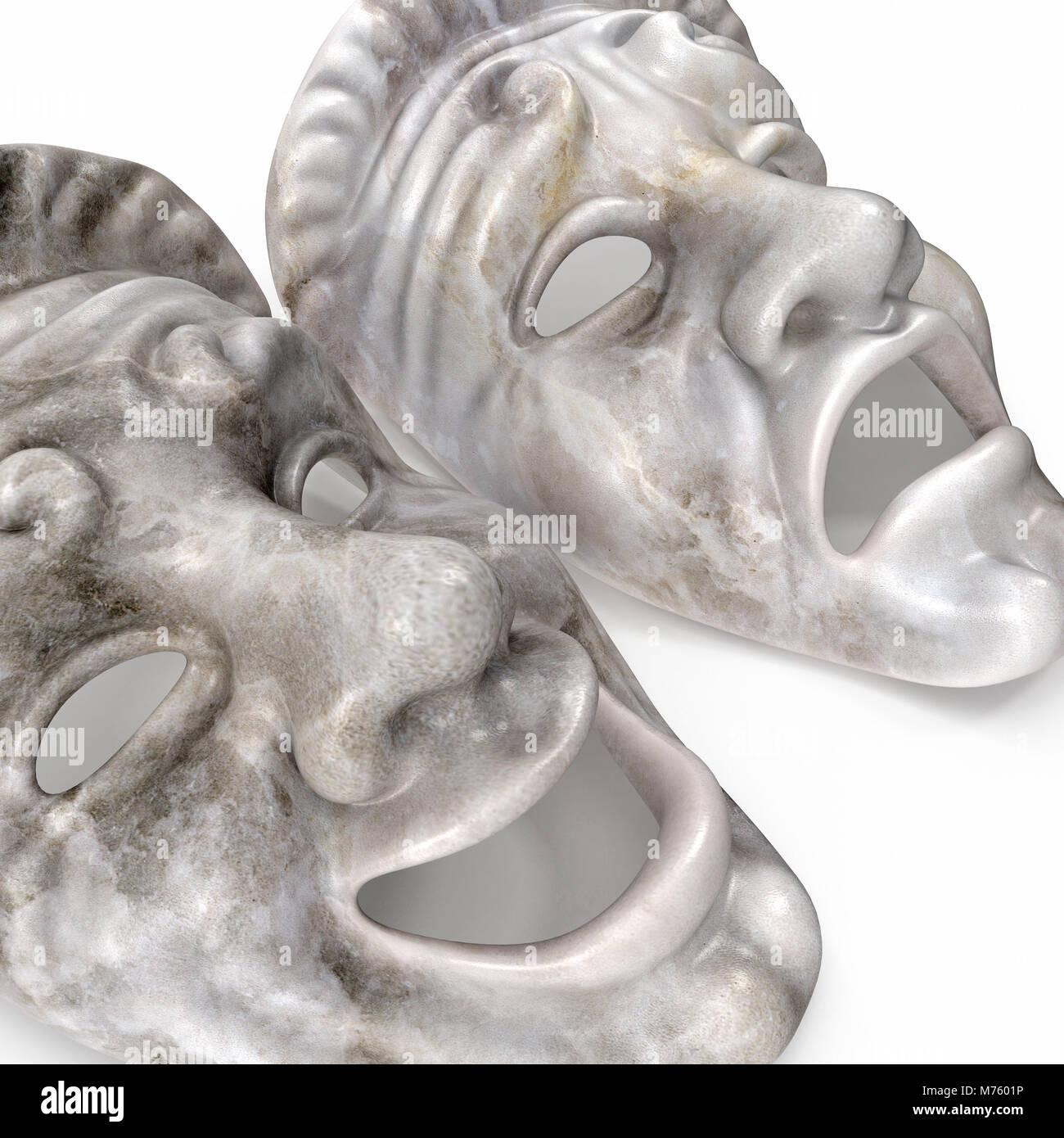 Theatre masks happy and sad hi-res stock photography and images - Alamy