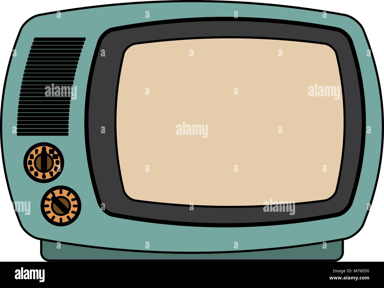 Old television symbol vector illustration graphic design Stock Vector ...