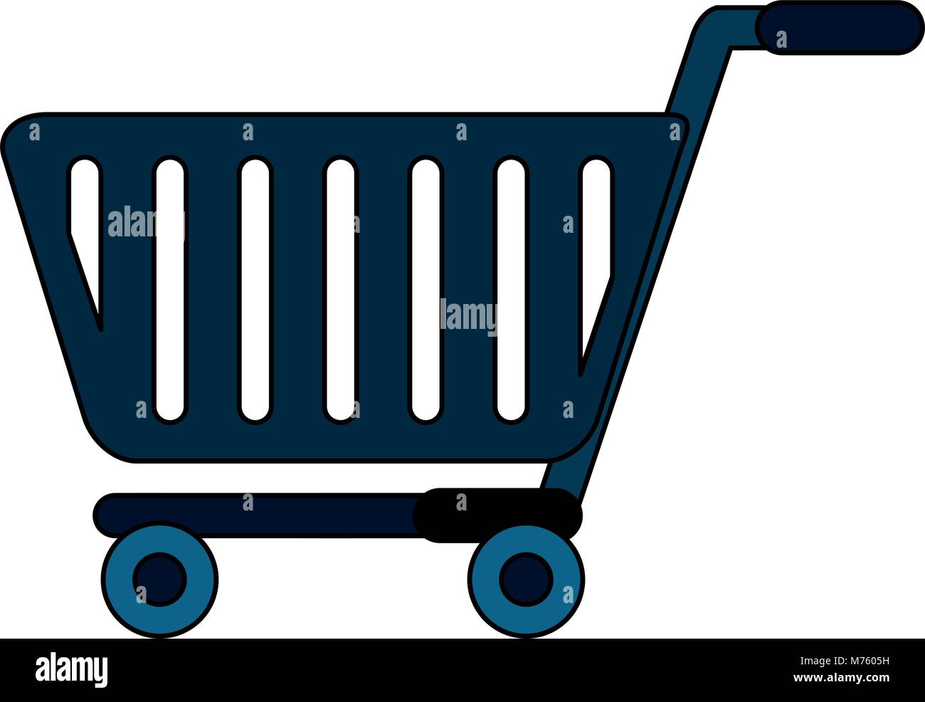 Shopping cart symbol vector illustration graphic design Stock Vector ...