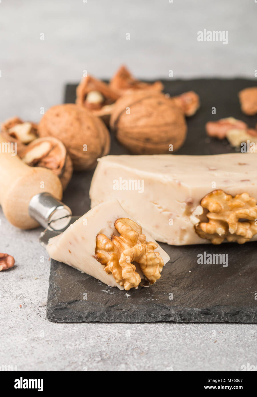 Processed Cheese With Walnut High Resolution Stock Photography and ...