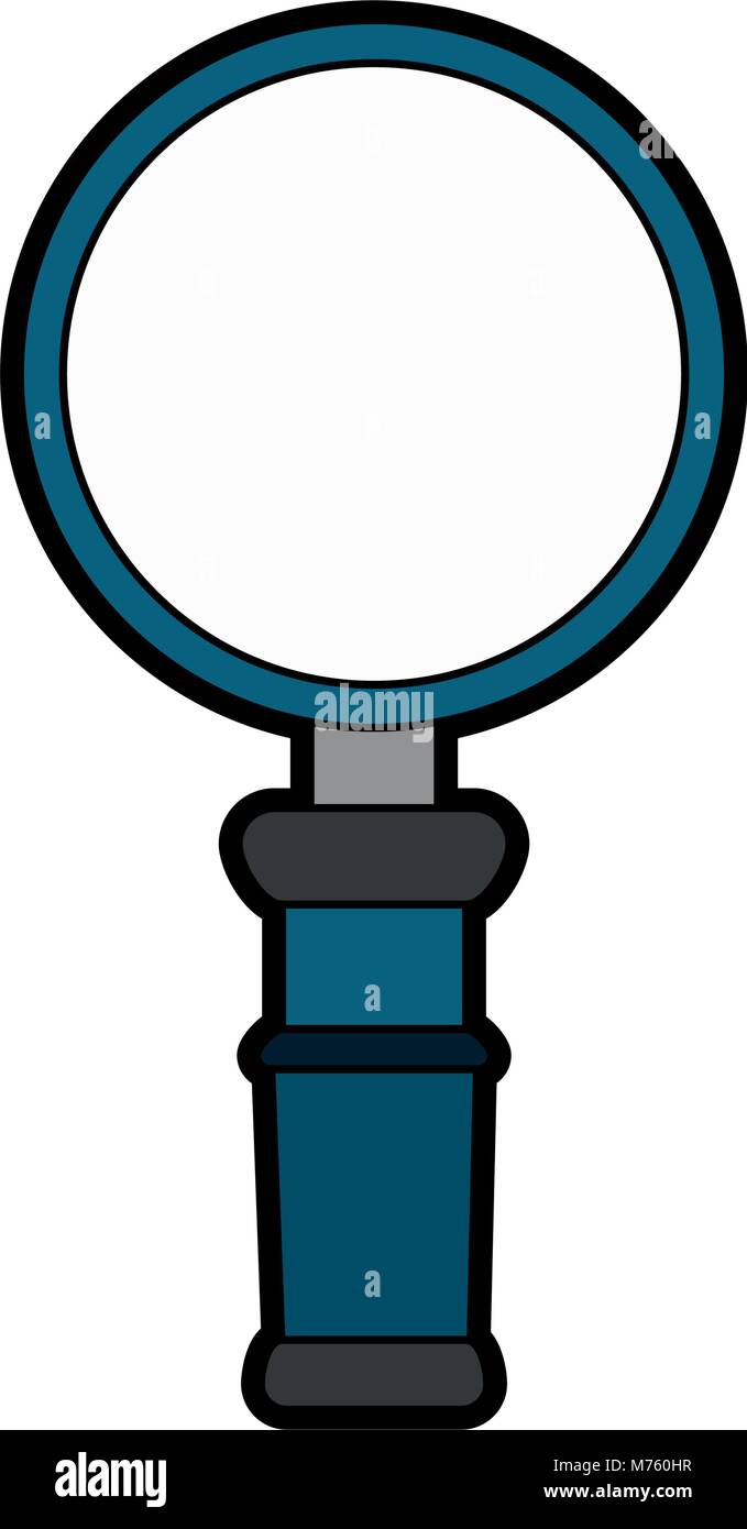 Magnifying glass symbol vector illustration graphic design Stock Vector ...