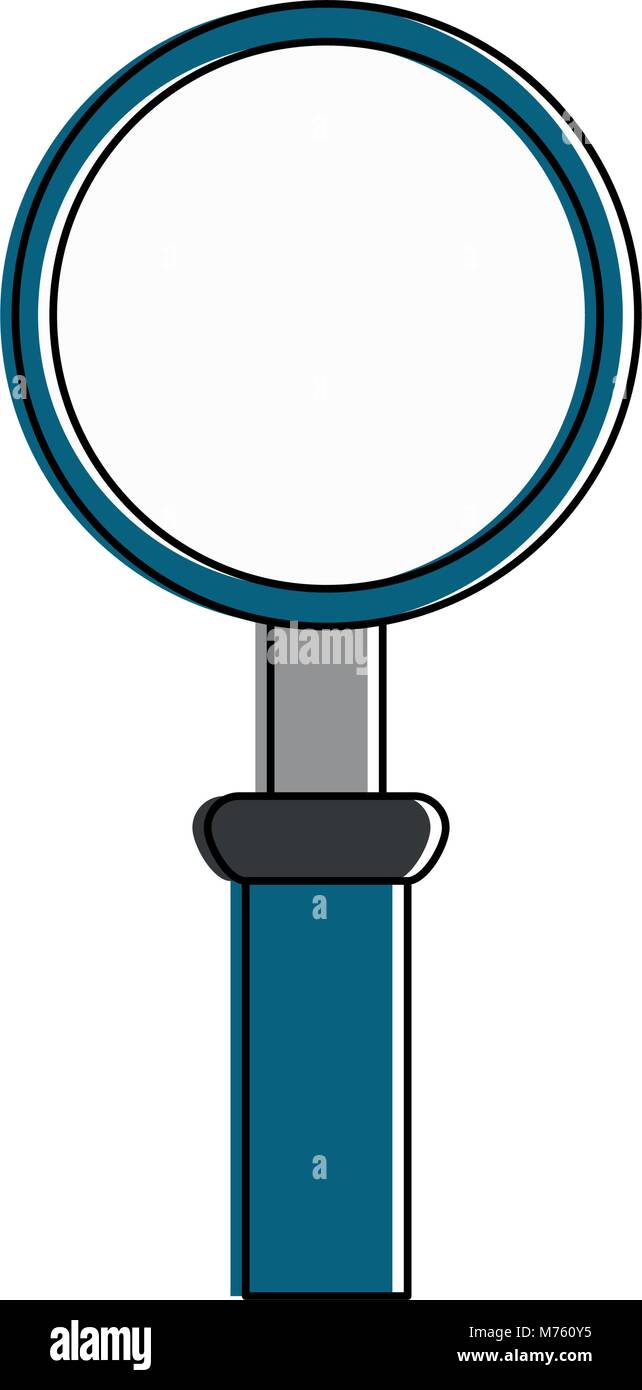 Magnifying glass symbol vector illustration graphic design Stock Vector ...