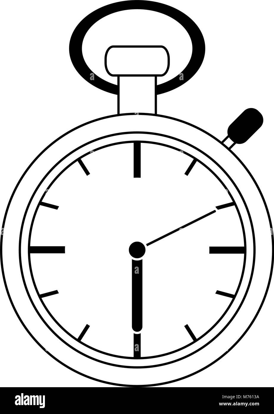 Vintage chronometer symbol vector illustration graphic design Stock ...
