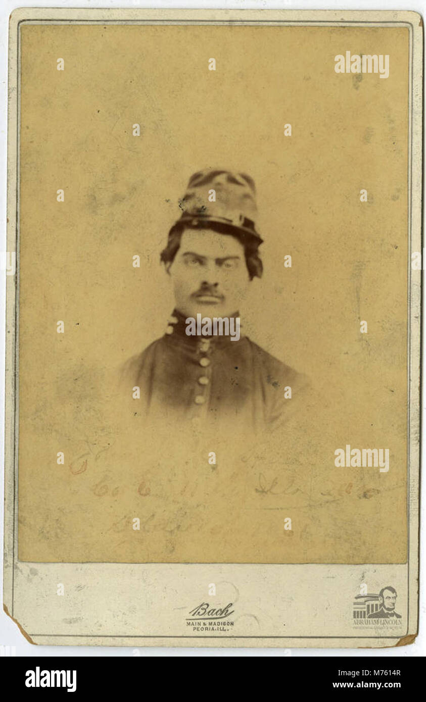 A portrait of John M. R. Hall, a notable individual from history ...