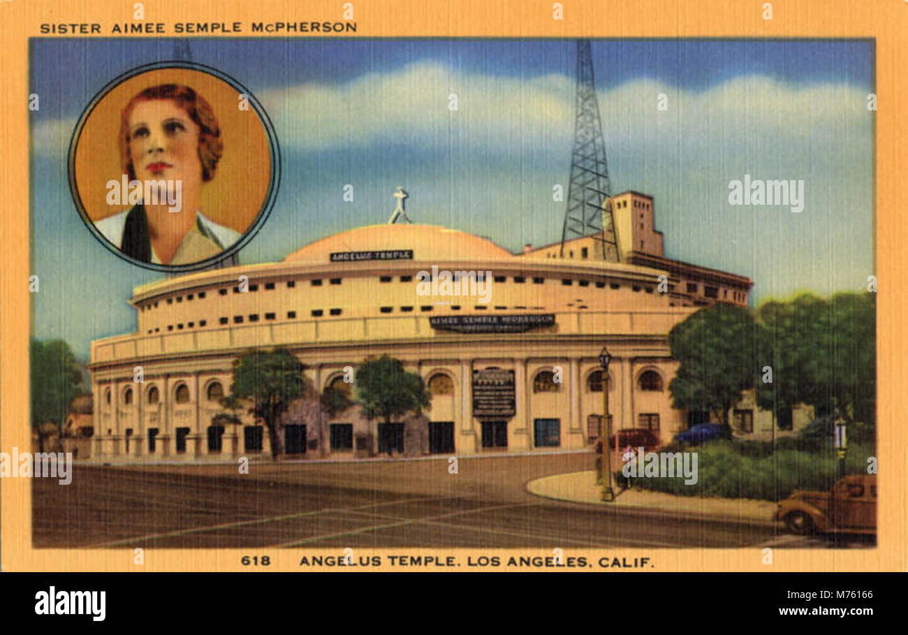 Sister aimee semple mcpherson hi-res stock photography and images - Alamy