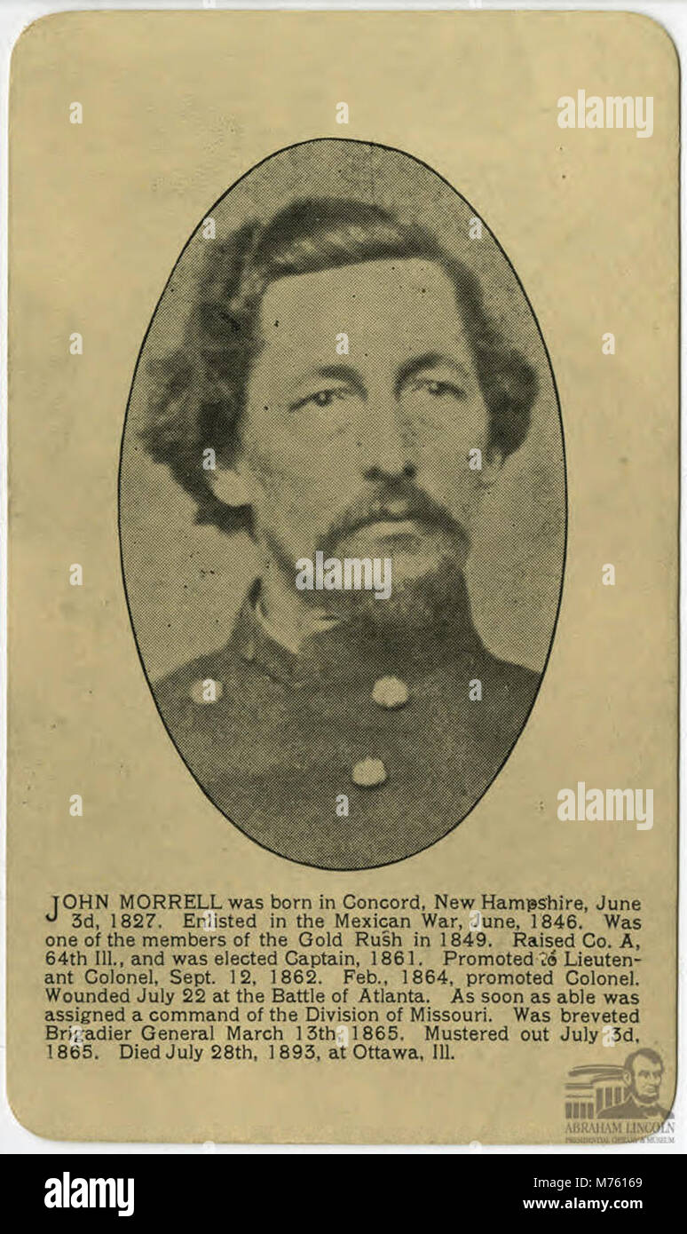 A portrait of John Morrell, an influential figure in American business ...