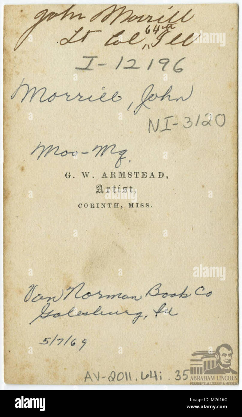 This image is a portrait of John Morrill, an individual with ...