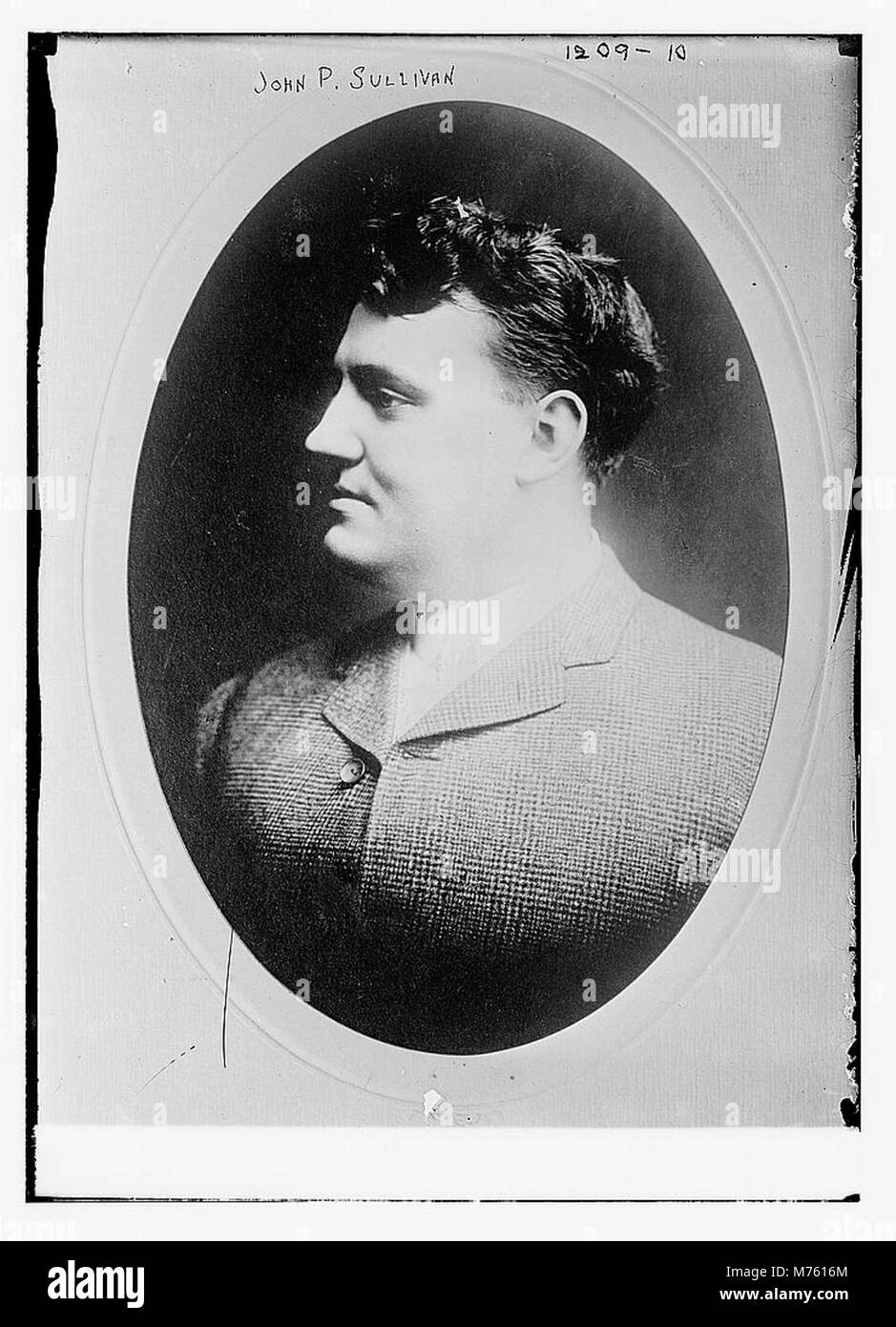 A formal portrait of John P. Sullivan, captured for historical records ...