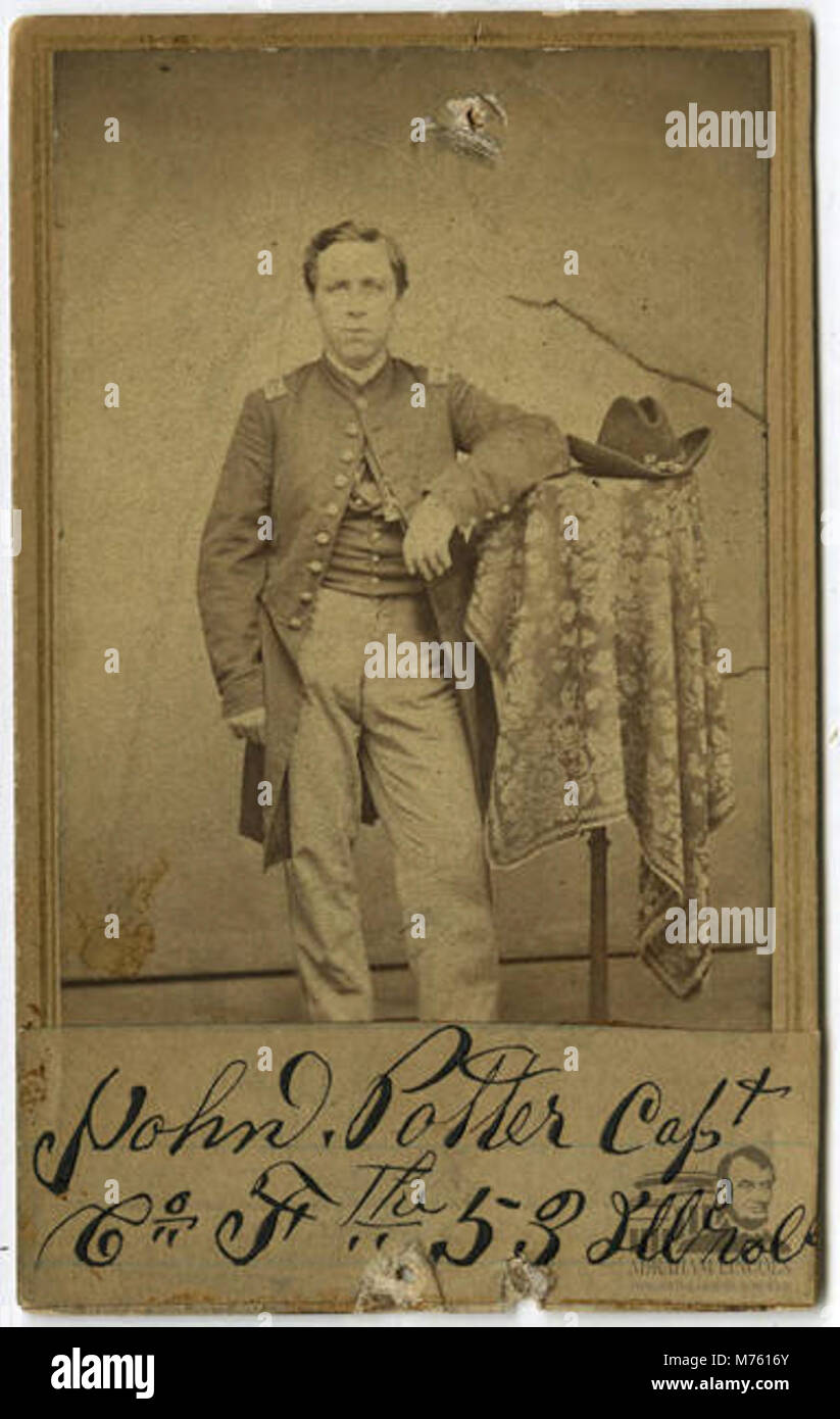 This image features a portrait of John Potter, contributing to his ...