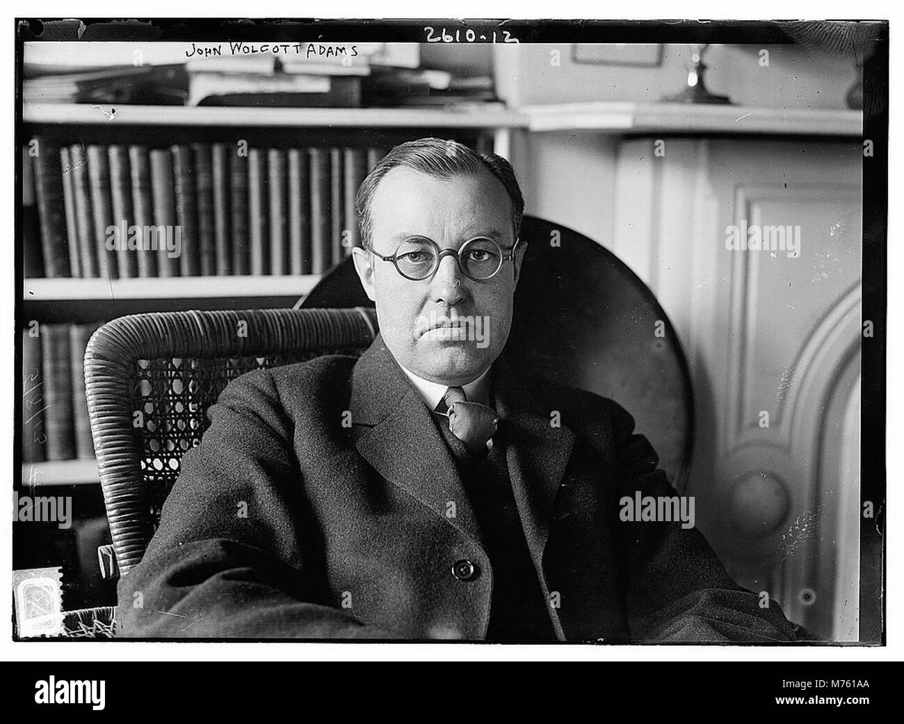 A portrait of John Wolcott Adams, an influential figure. The image ...