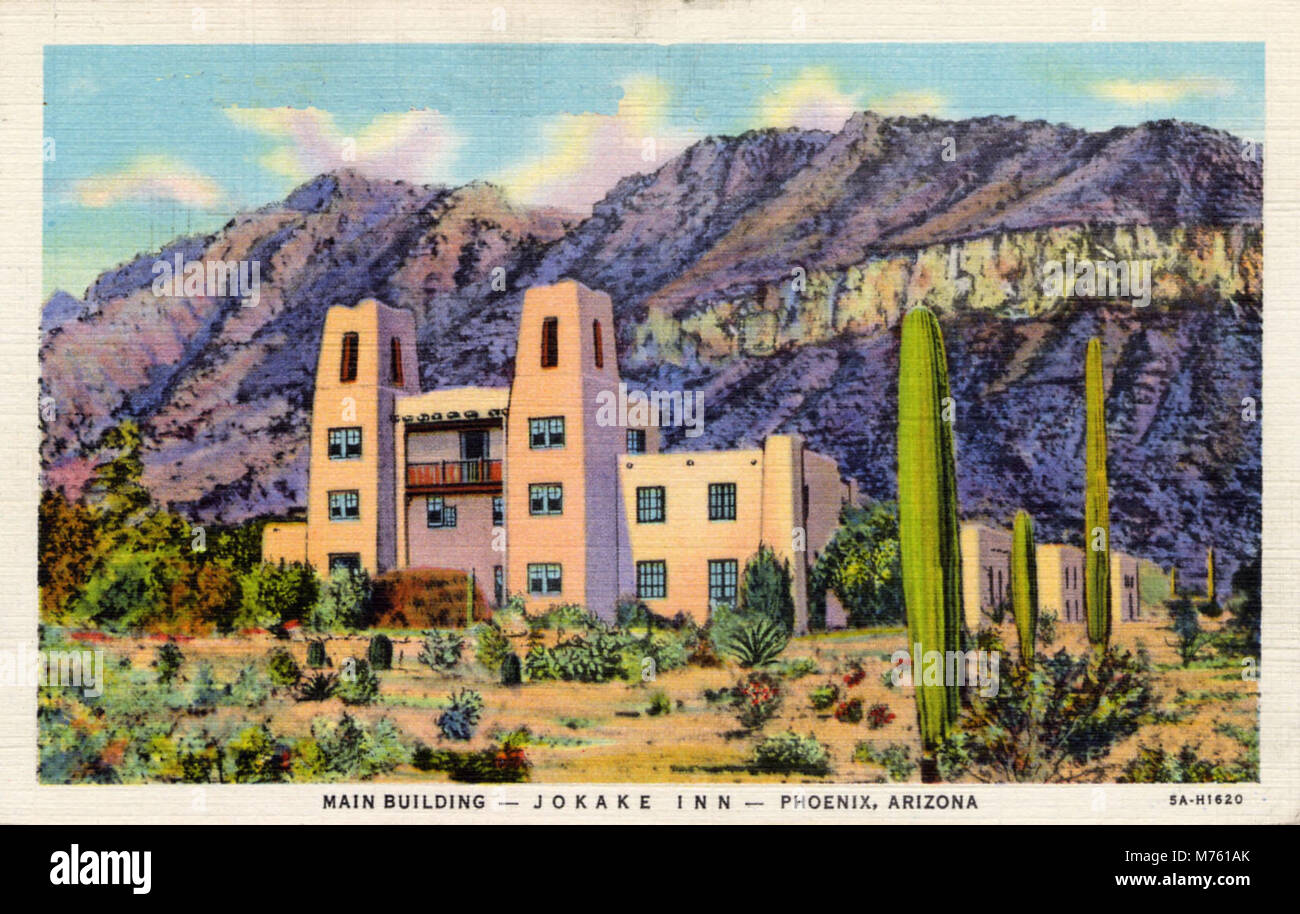 Jokake Inn, located in the southwestern United States, is an iconic ...