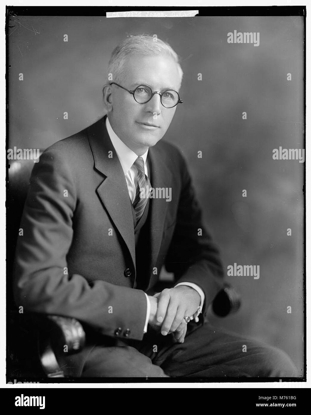 C.A. Jones, a historical figure, is featured in this image. His ...