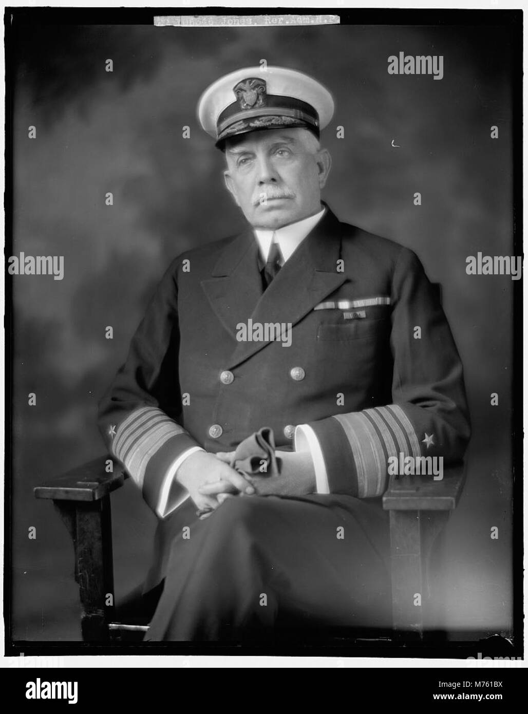 Photograph of H.P. Jones, an Admiral in the United States Navy, known ...