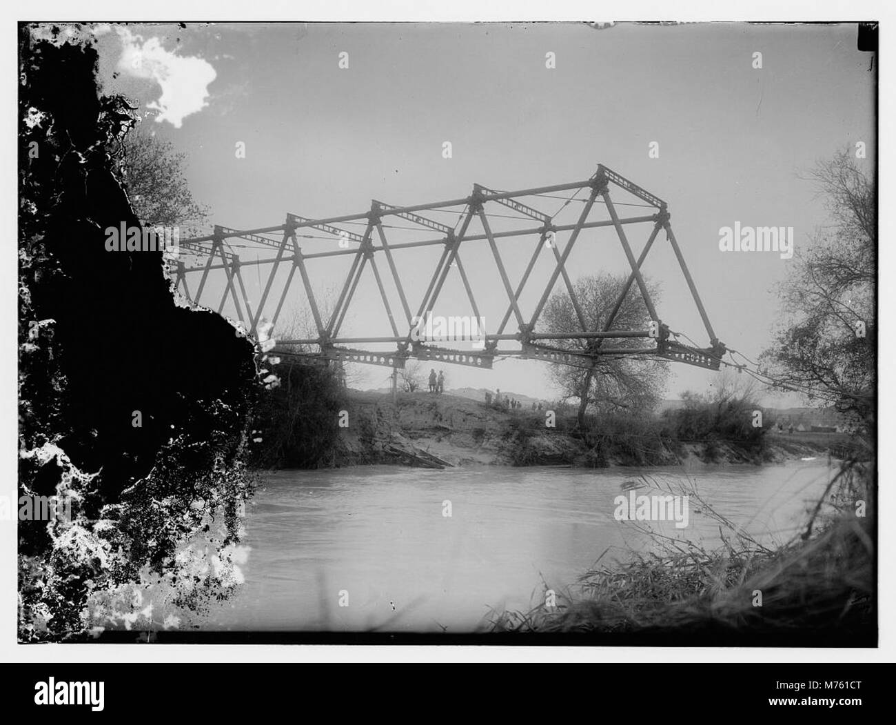 Jordan Bridge LOC matpc.09044 Stock Photo - Alamy