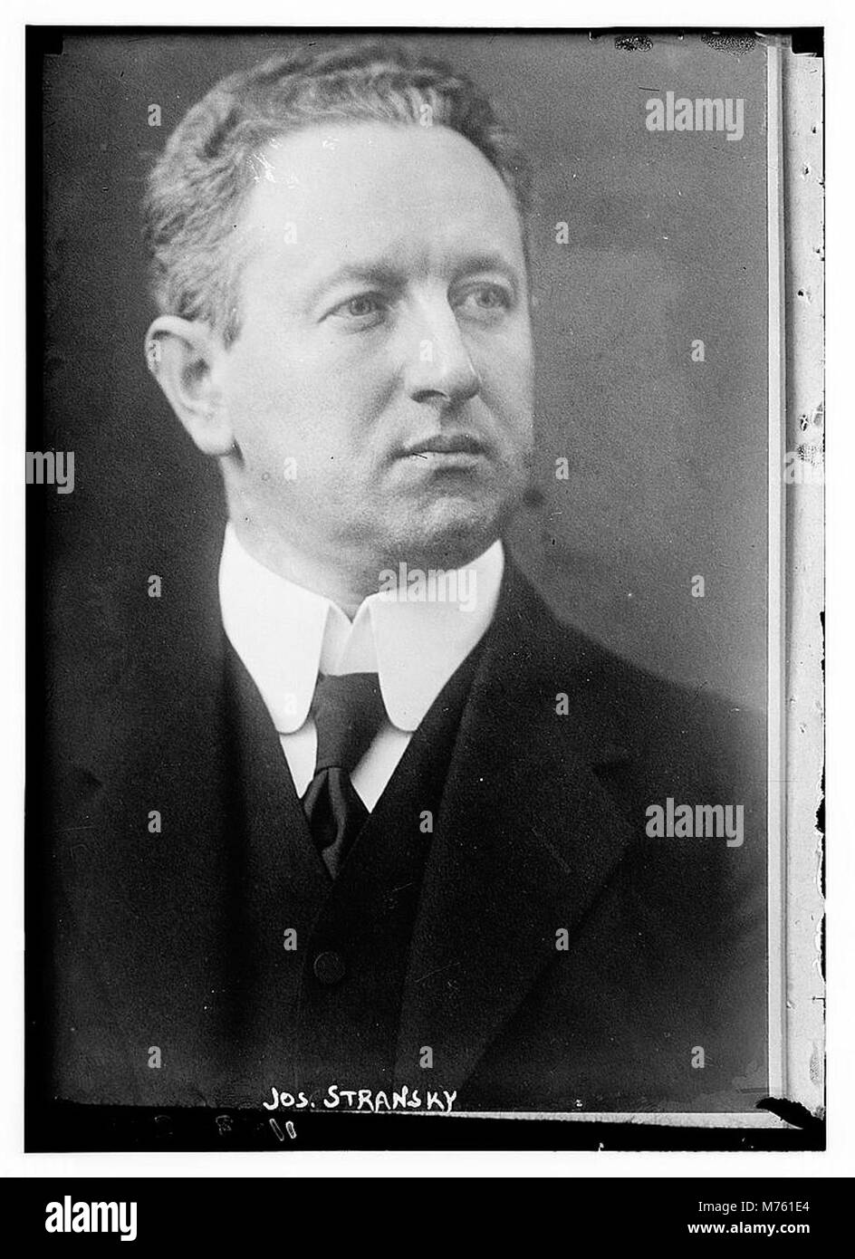 Jos. Stransky was an influential figure in early 20th-century music and ...