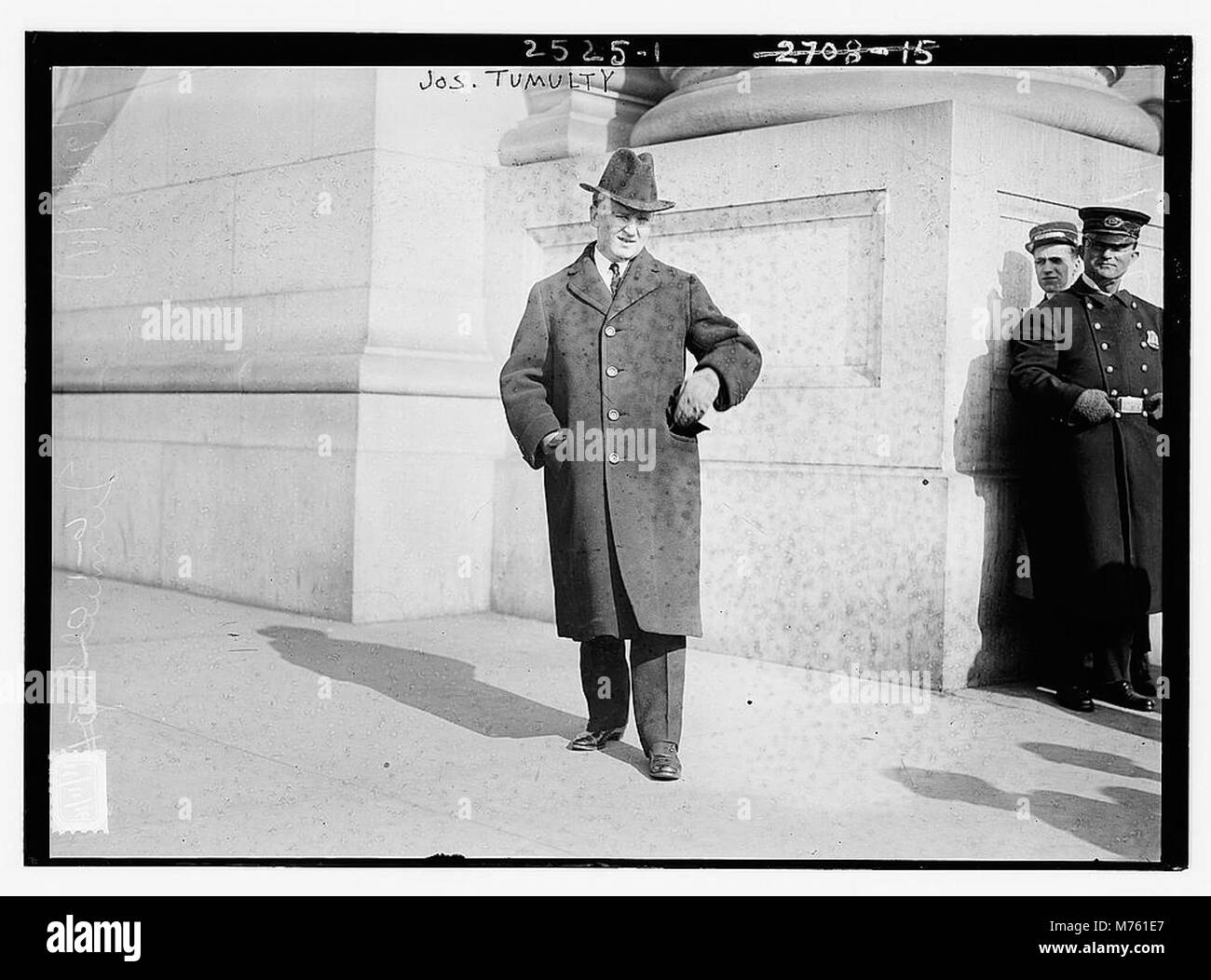 A portrait of Jos. Tumulty, an American political figure and public ...