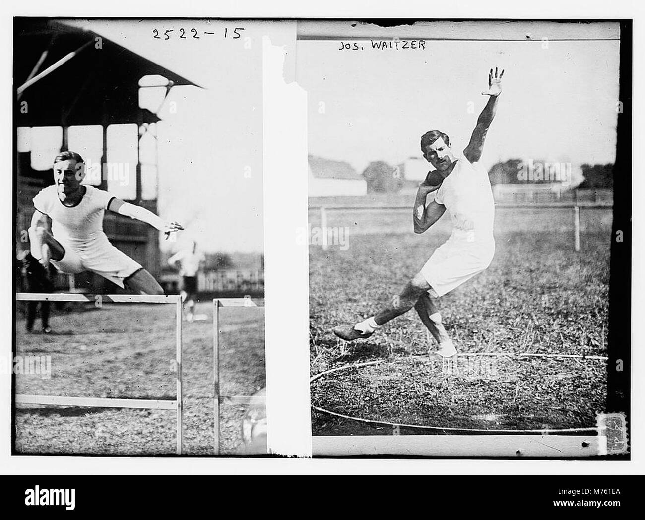 This image features Jos. Waitzer, possibly a notable figure in a ...