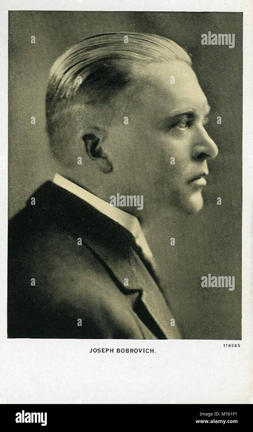 Joseph Bobrovich was a renowned Lithuanian-born tenor known for his ...