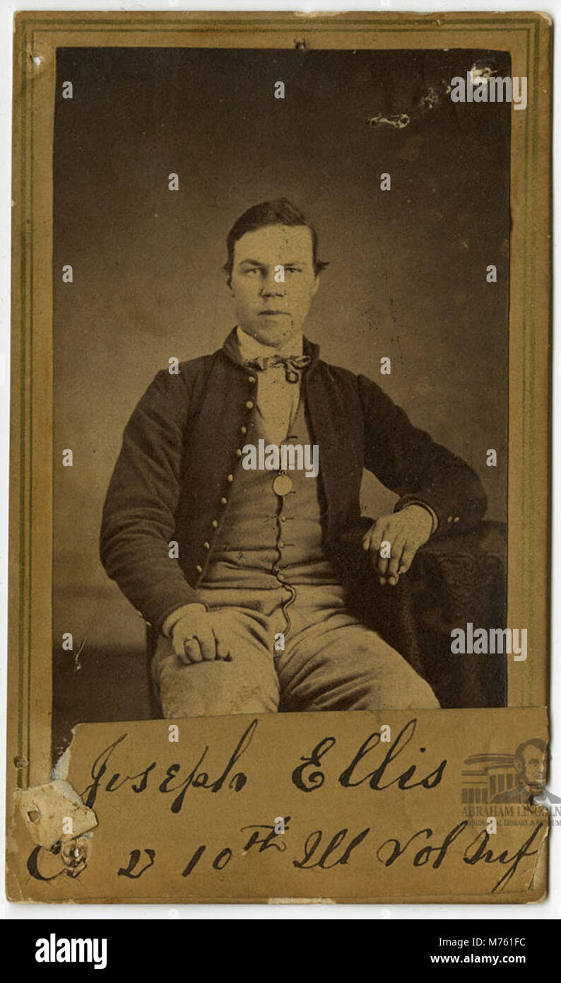 A portrait of Joseph Ellis, a prominent figure, captured in a formal ...