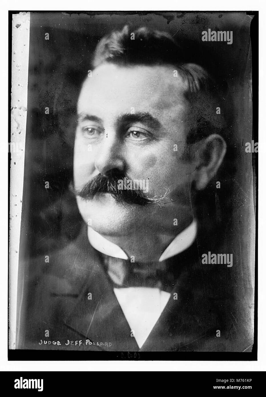 A formal portrait of Judge Jeff Pollard, a notable figure in the legal ...