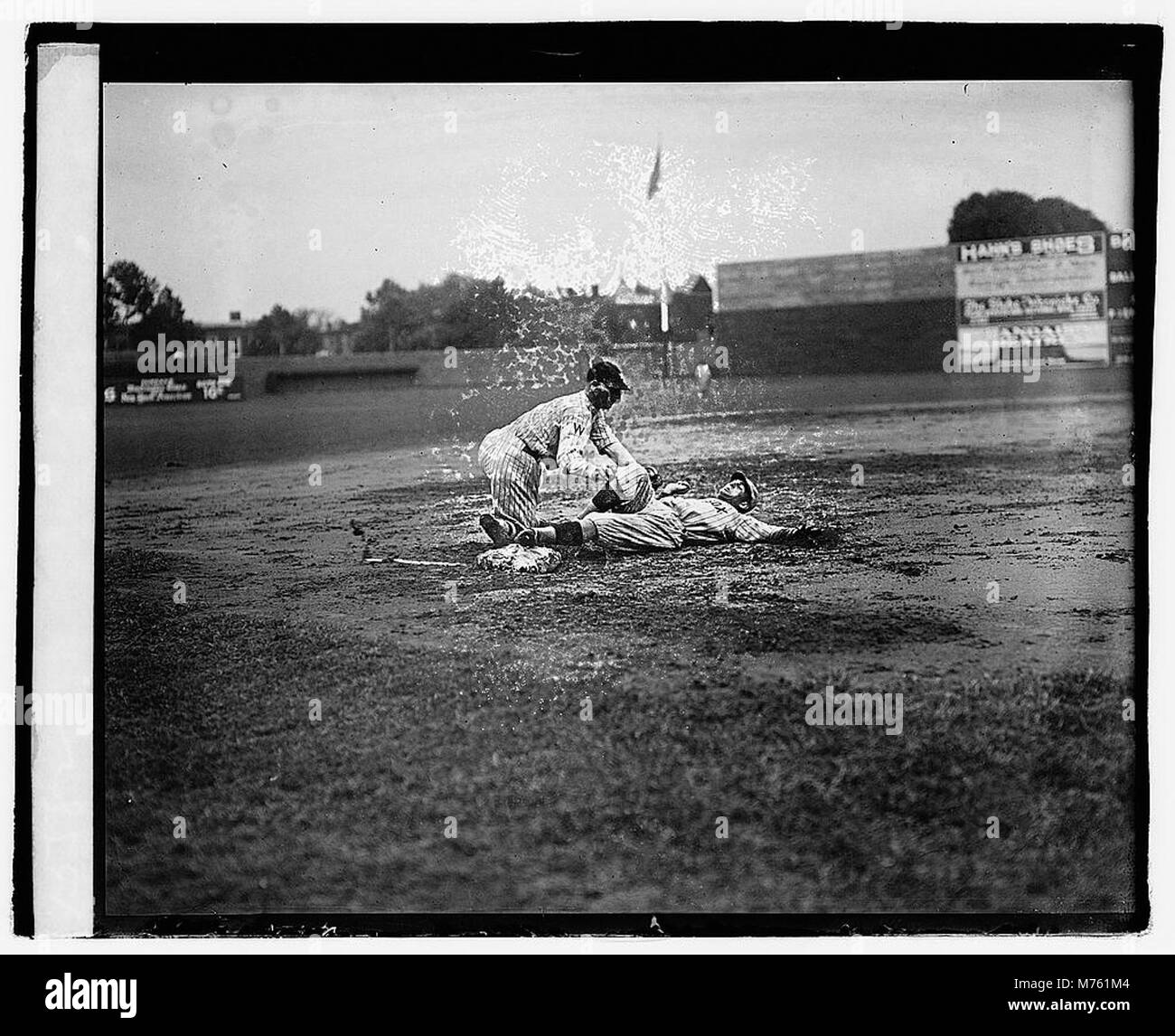 Judge out at third LOC npcc.04888 Stock Photo - Alamy