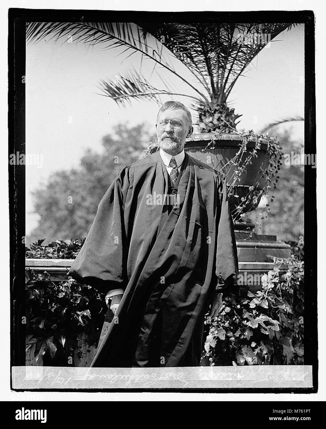 This image shows Justice George Sutherland, a prominent U.S. Supreme ...