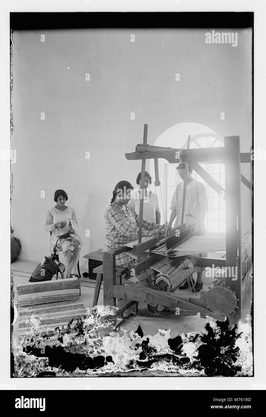 This image depicts Anna Spafford's baby home in Jerusalem, where she ...