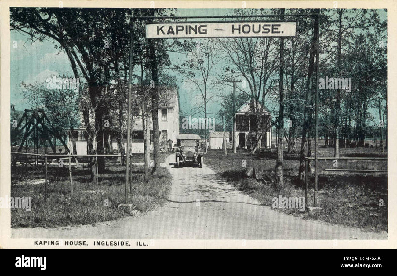 The Kaping House is shown in this image, highlighting its distinctive ...
