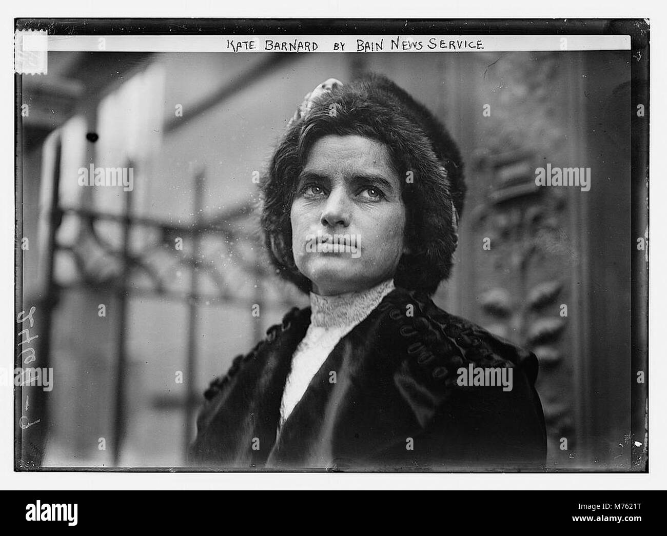 Portrait of Kate Barnard, an early 20th-century political figure ...