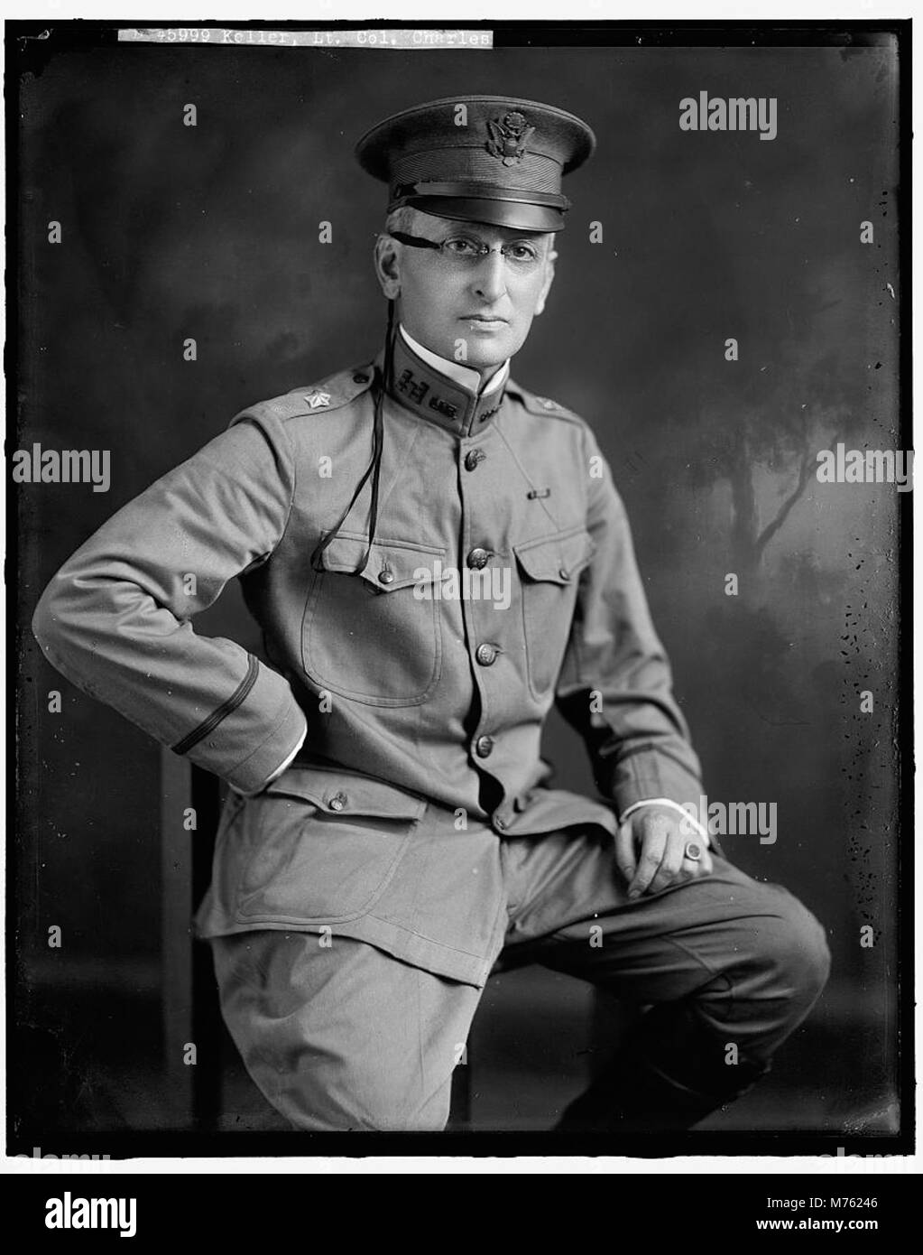 This is a portrait of Charles Keller, a Lieutenant Colonel in the U.S ...
