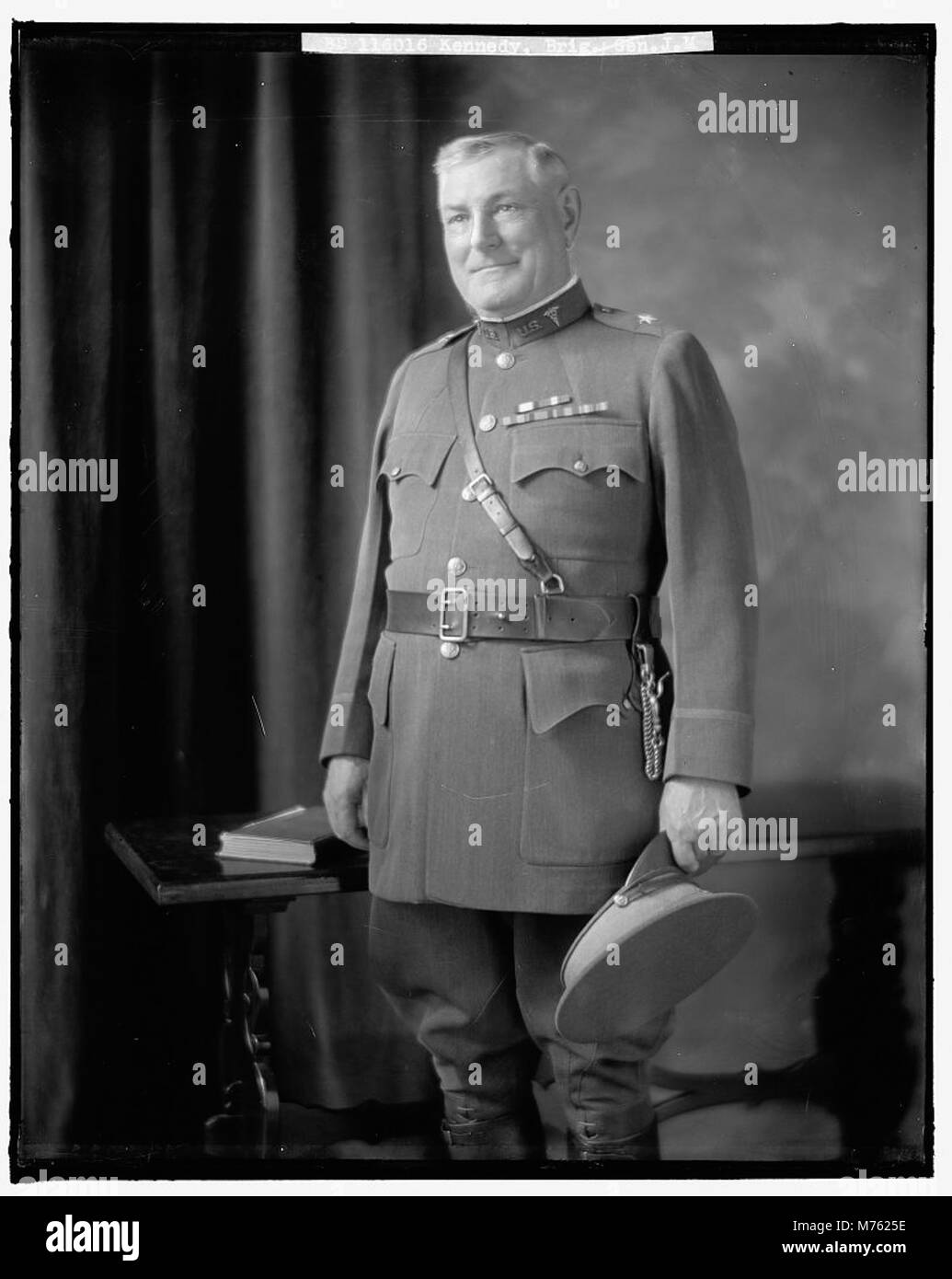 A portrait of General J.M. Kennedy, an important military leader whose ...