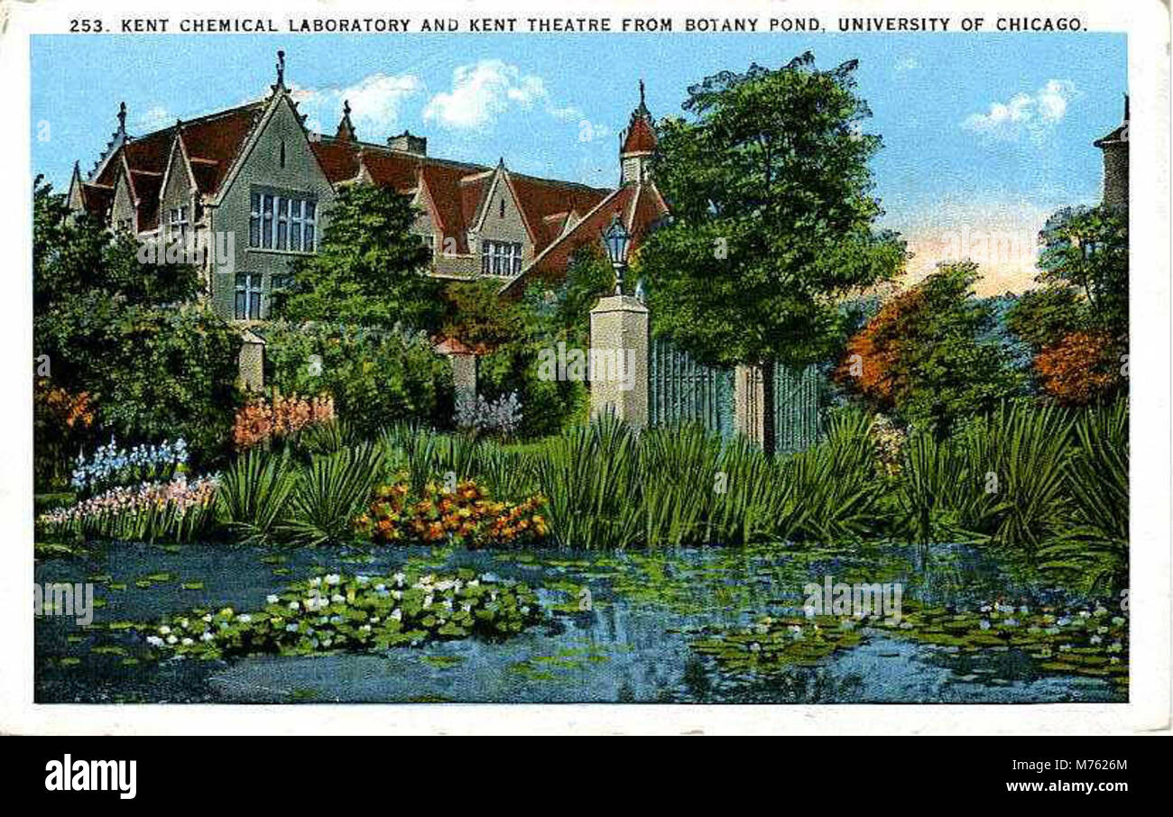 A view of the Kent Chemical Laboratory and Kent Theatre at the ...