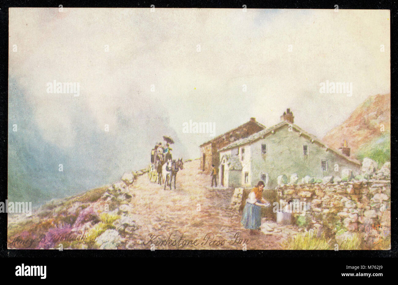 Kirkstone Pass Inn, located in the Lake District of England, is an ...