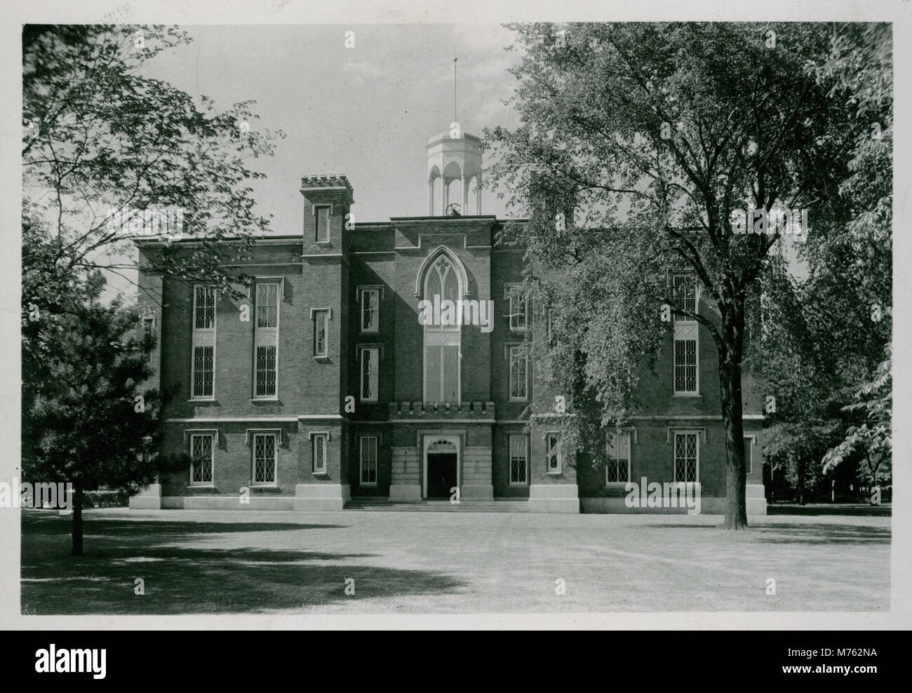 This photograph of Knox College in Galesburg, Illinois, taken in the ...