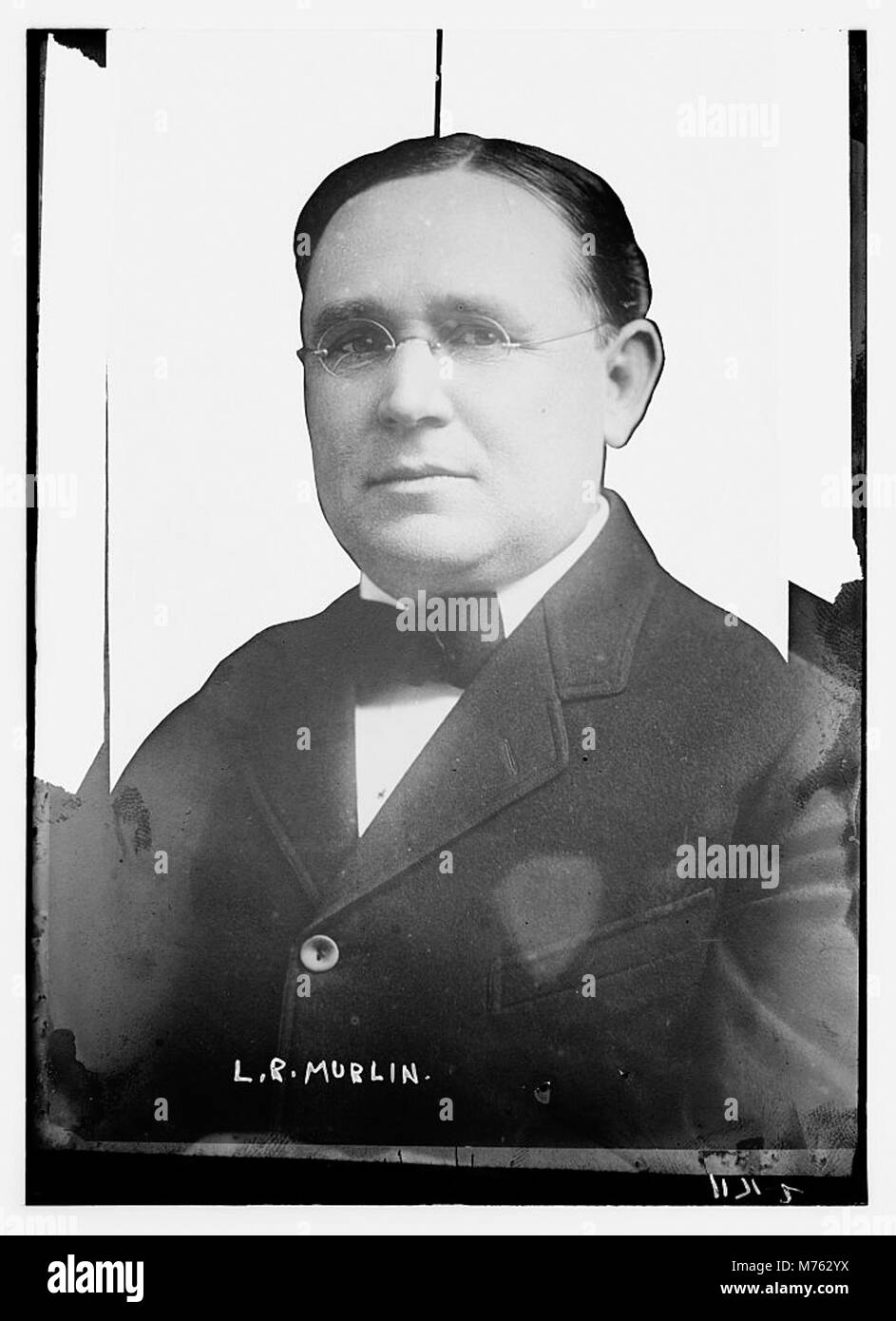 L.R. (i.e. H.) Murlin is depicted in this historical photograph. Known ...