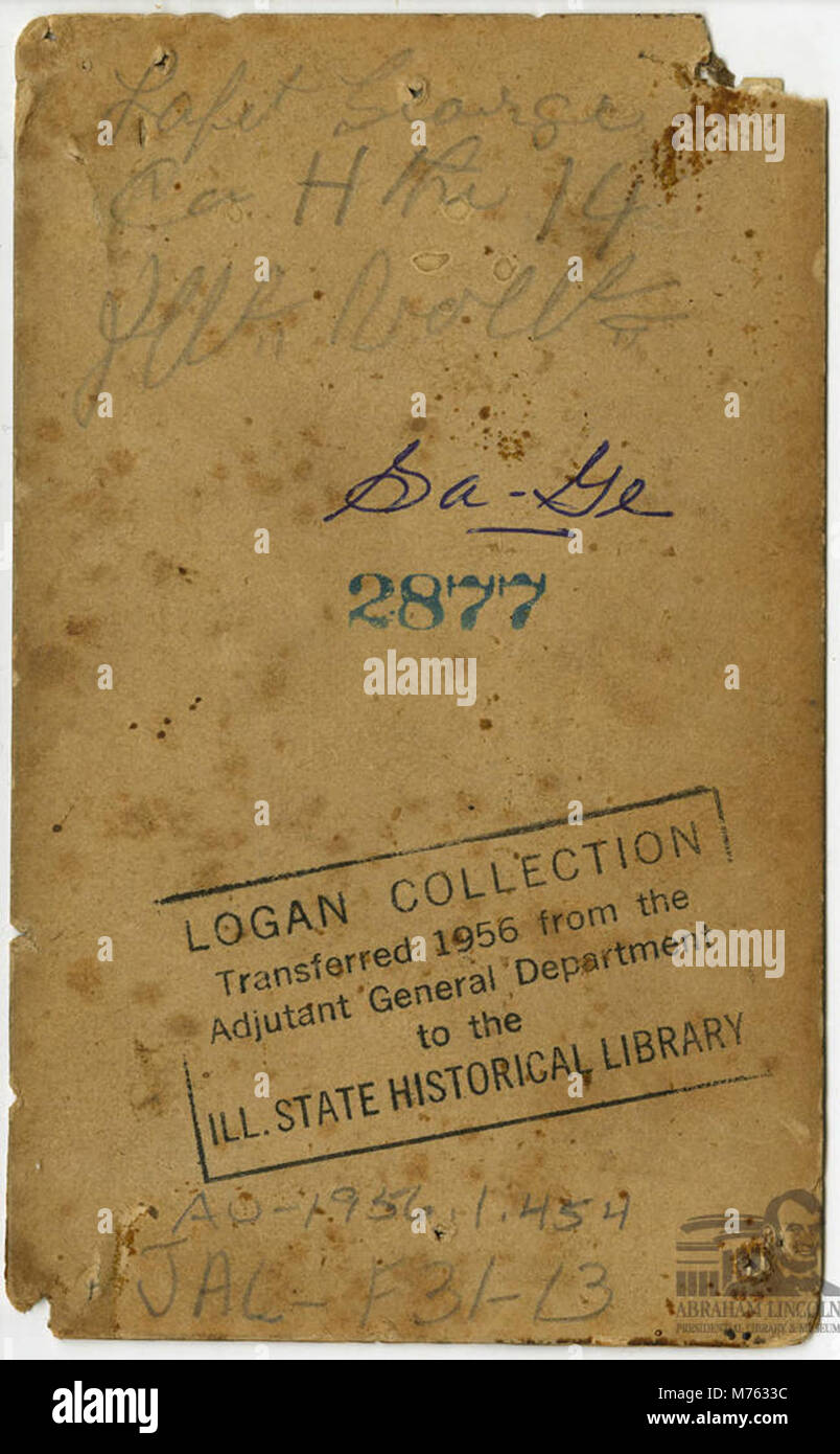 A portrait of George LaFayette, captured as part of a historical series ...
