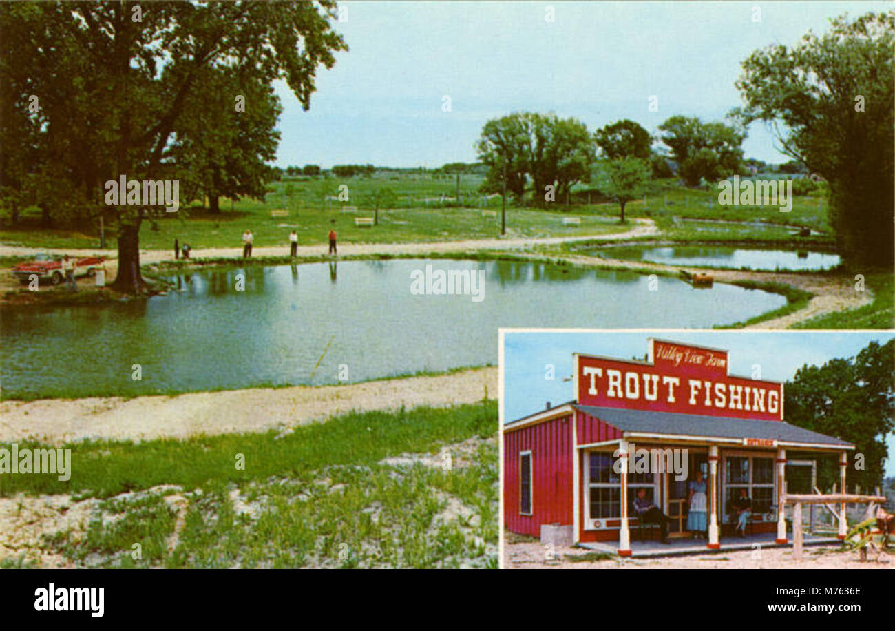 The Valley View Farm Trout Fishing site, located at U.S. 41 and ...