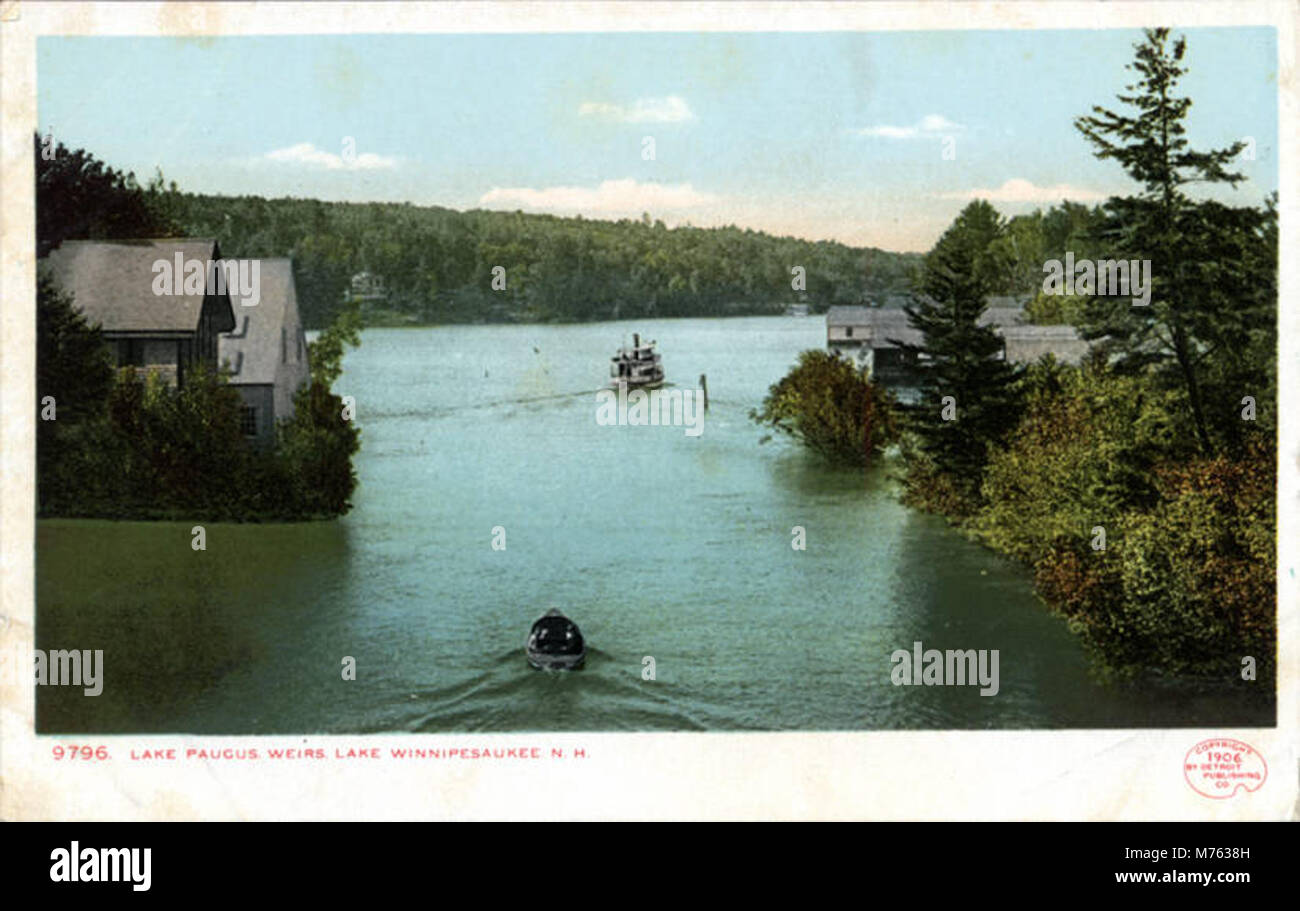 Lake Paugus, located in Weirs, New Hampshire, is known for its scenic ...