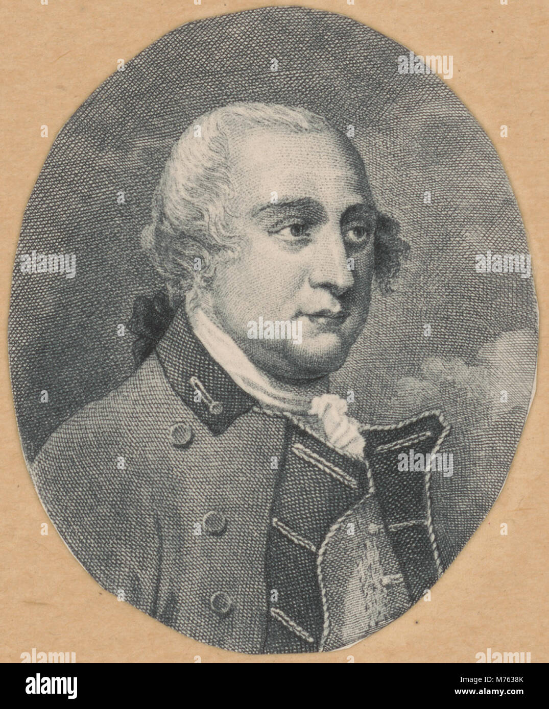 A head-and-shoulders portrait of Sir Guy Carleton, British Army officer ...