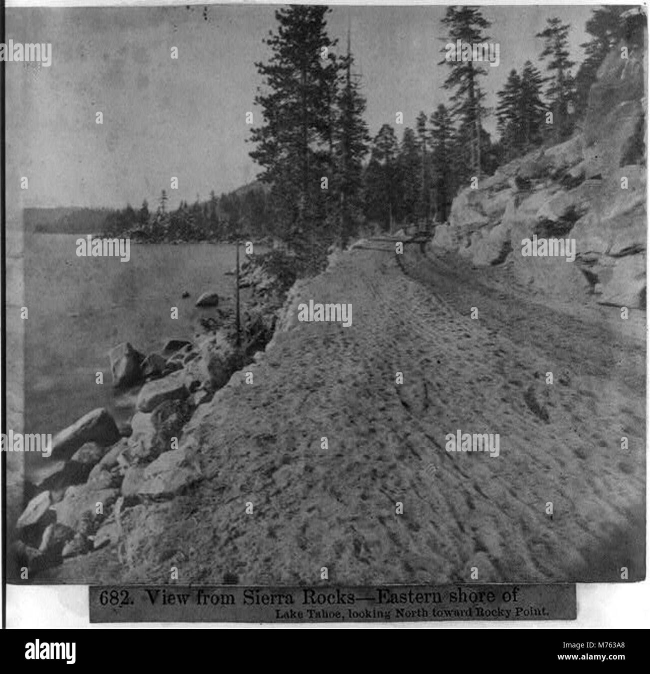 Lake tahoe eastern shore rocks hi-res stock photography and images - Alamy