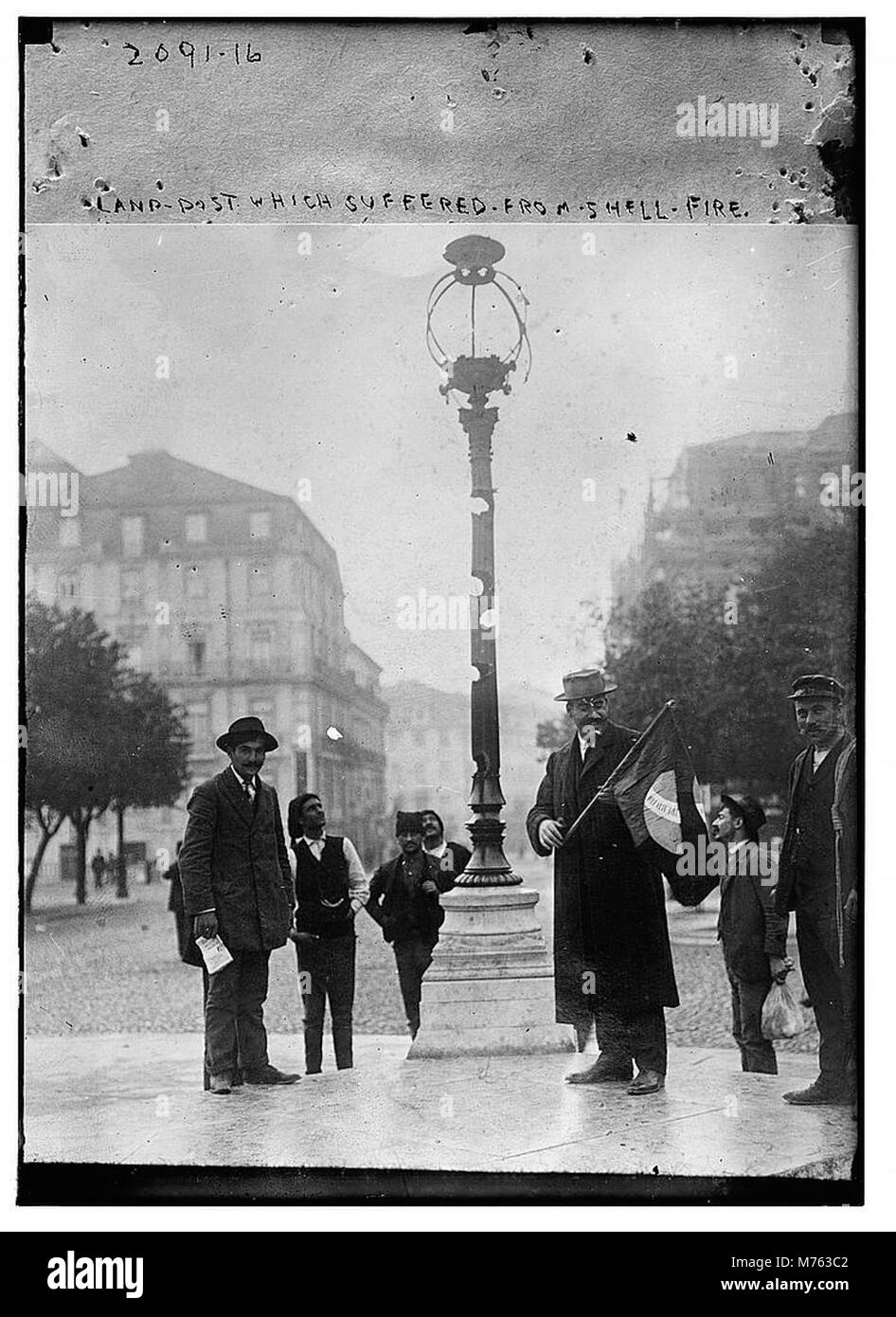 Effects of artillery fire Black and White Stock Photos & Images - Alamy