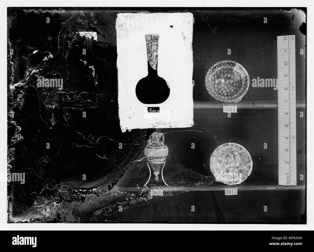 This image showcases an antique glass item, highlighting the ...