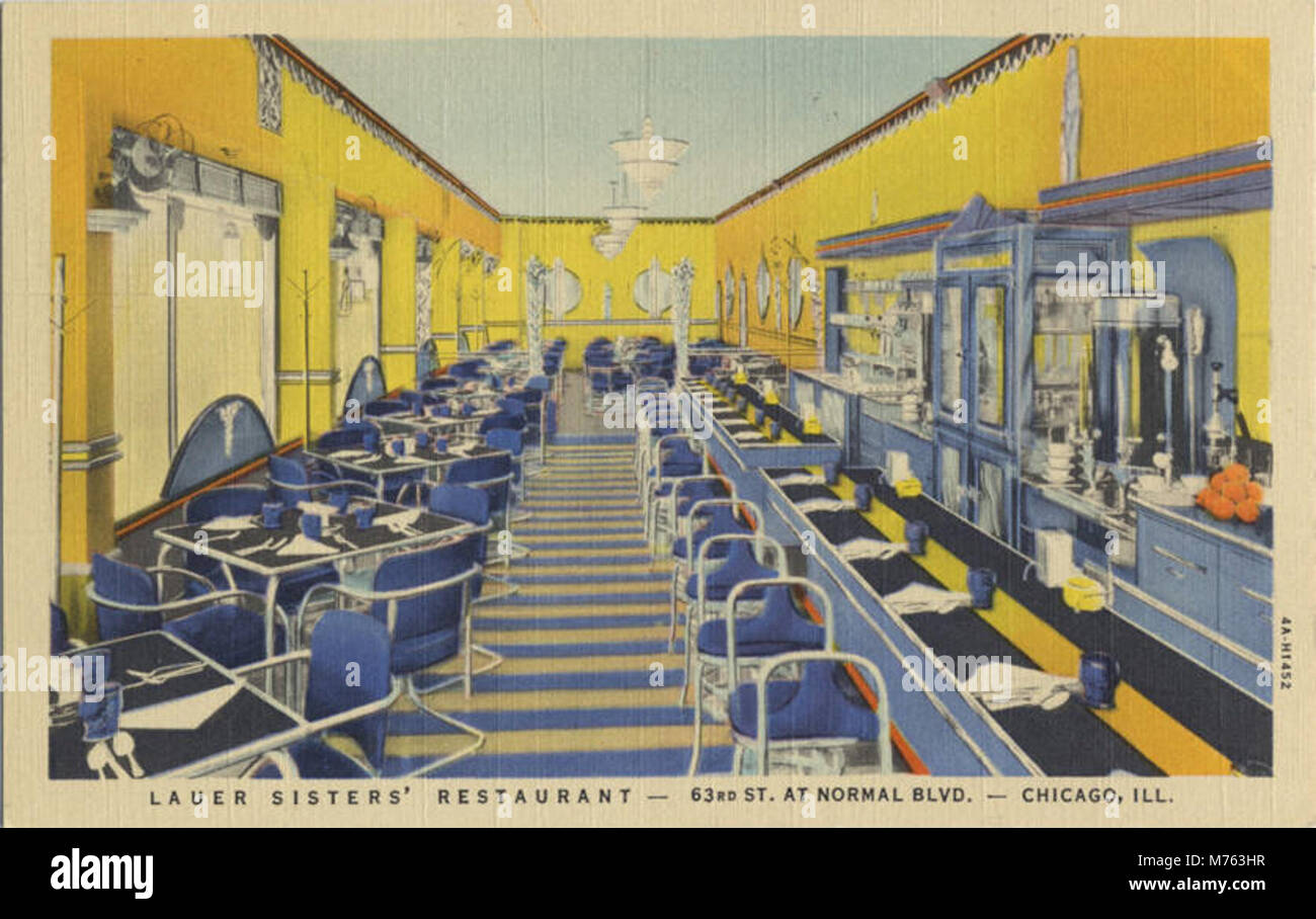Photograph of the Lauer Sisters Restaurant located at 63rd St. and ...