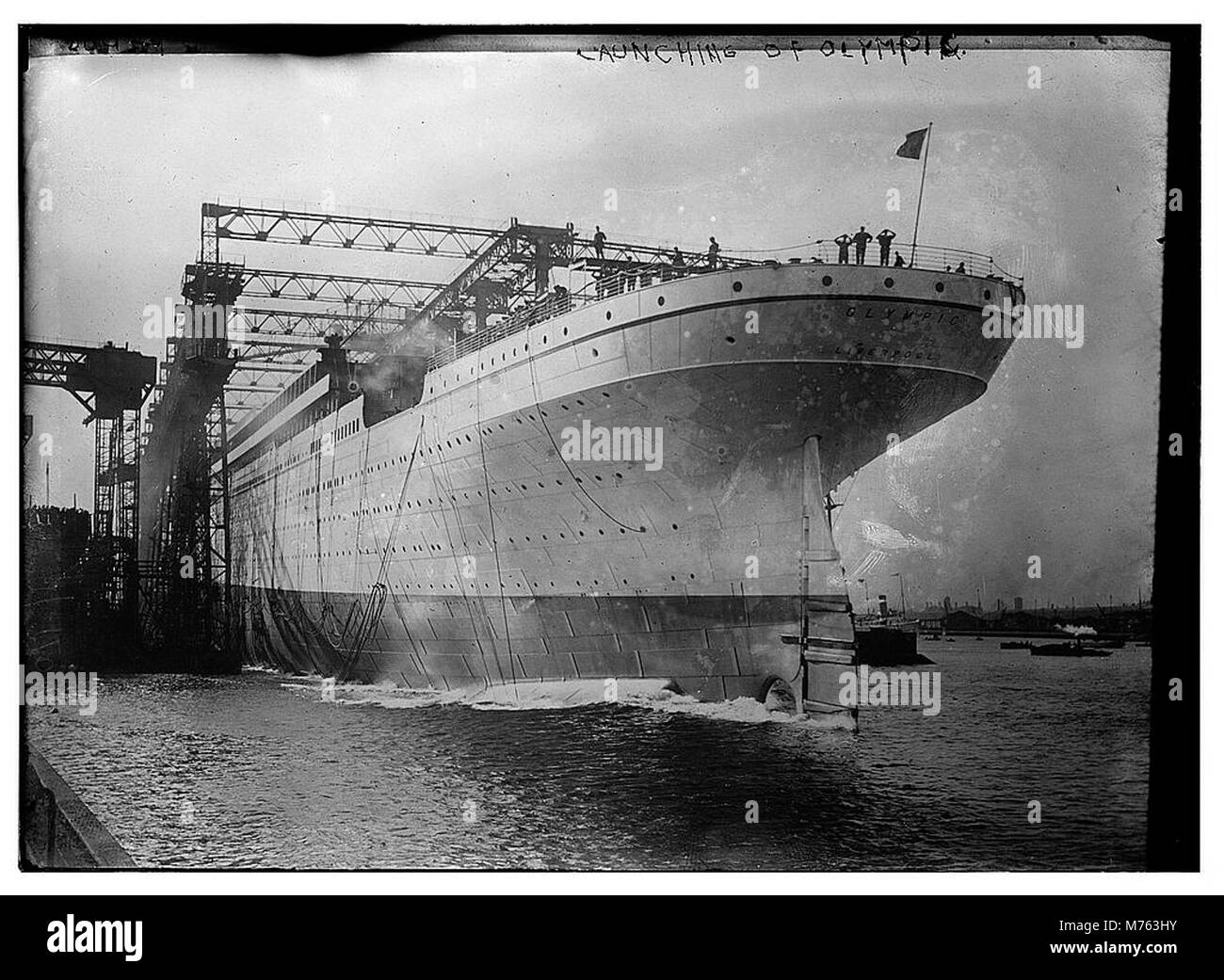 Photograph capturing the moment of the Olympic launch, showcasing the ...