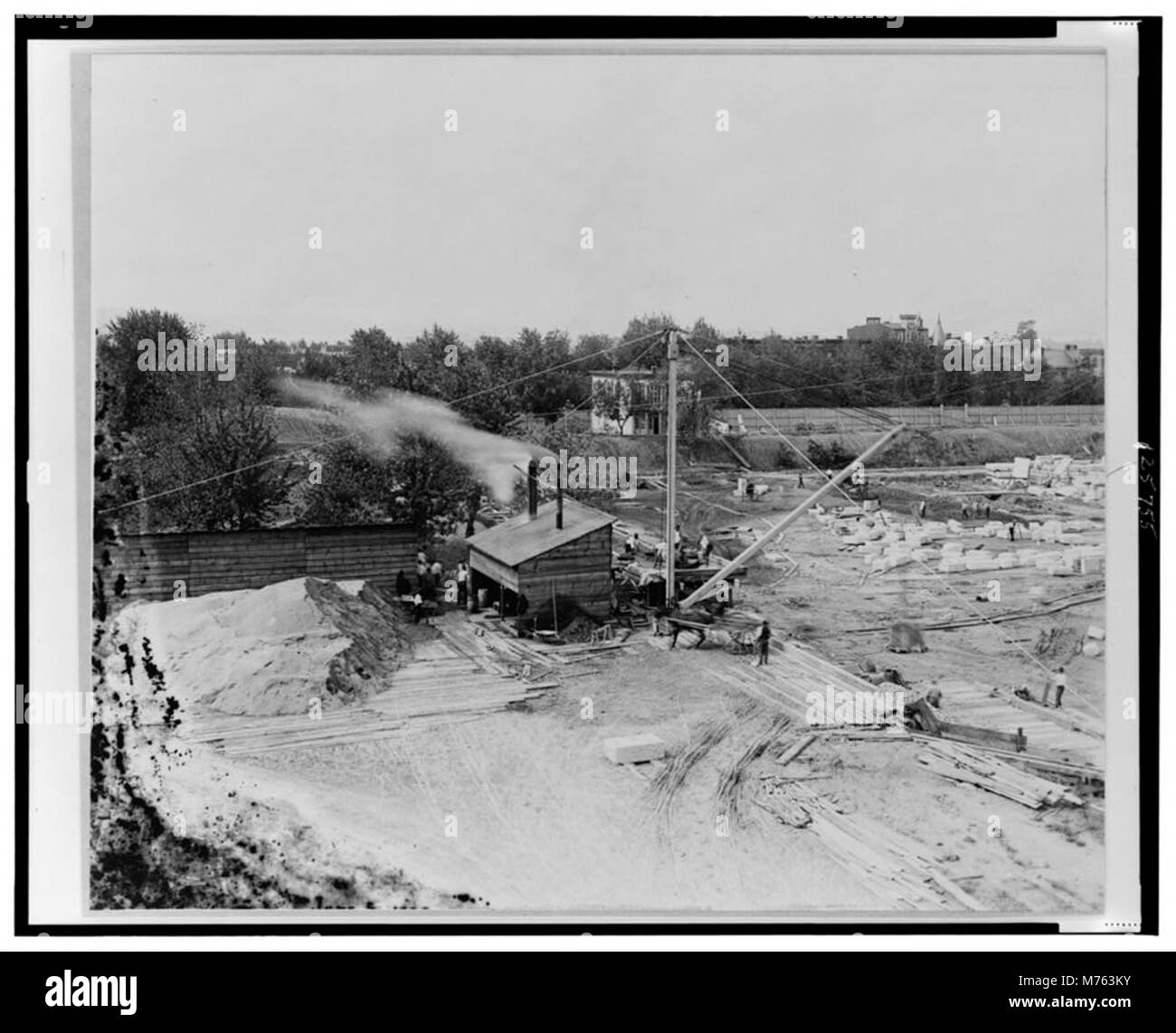 Laying of the foundation of the Jefferson Building of the Library of ...