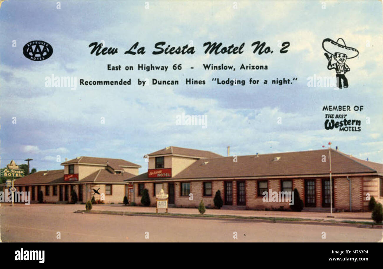 La Siesta Motel No. 2 (NBY 435223 Stock Photo - Alamy
