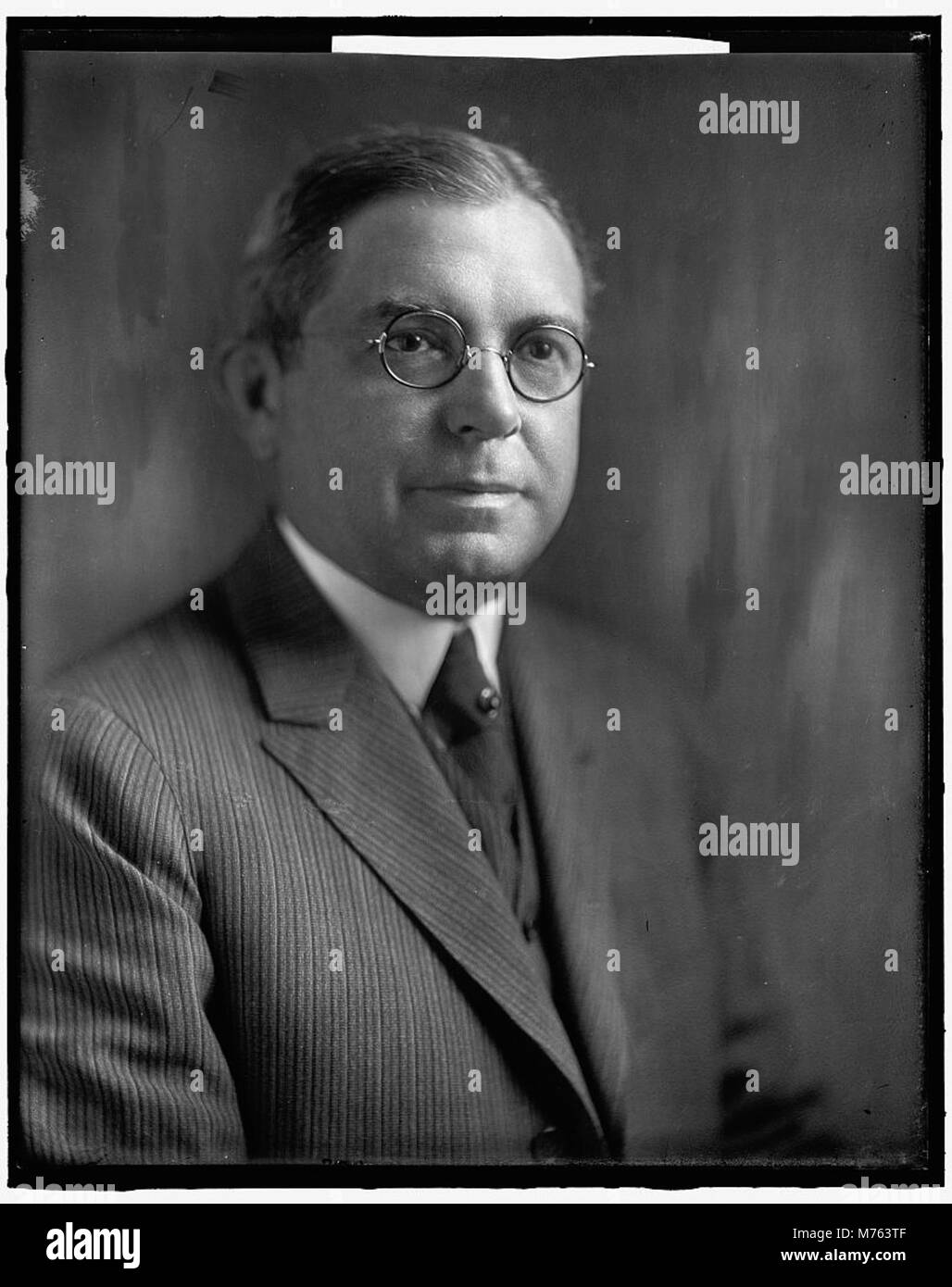 A portrait of W.S. Leathers, a doctor, reflecting his contributions to ...