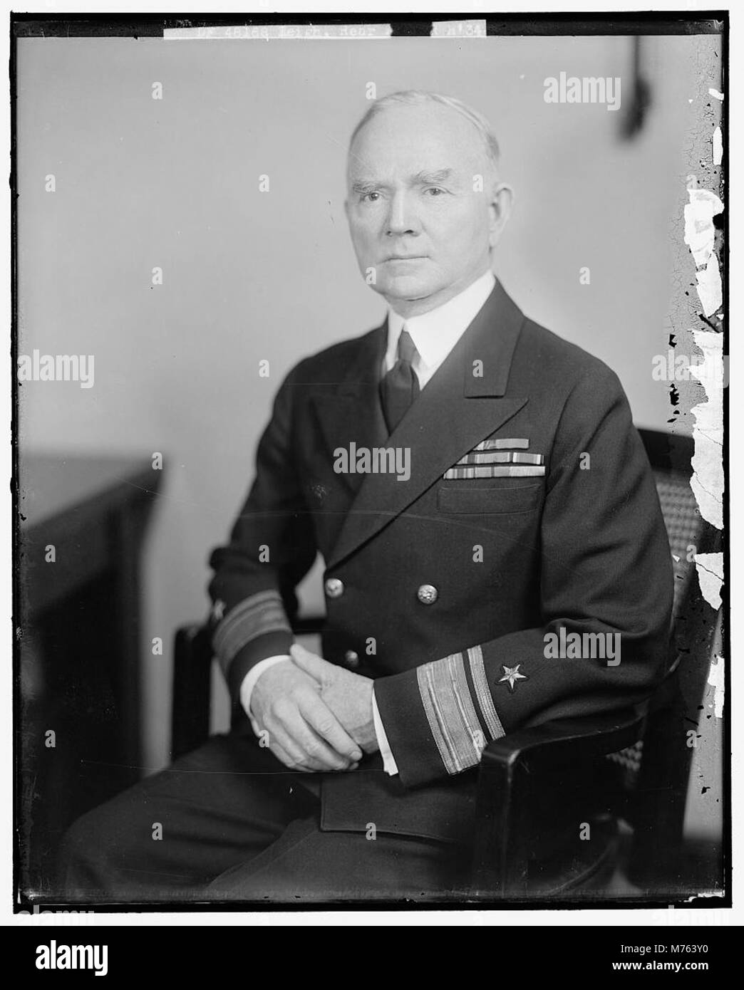 A portrait of Admiral Richard Leigh, a notable figure in naval history ...