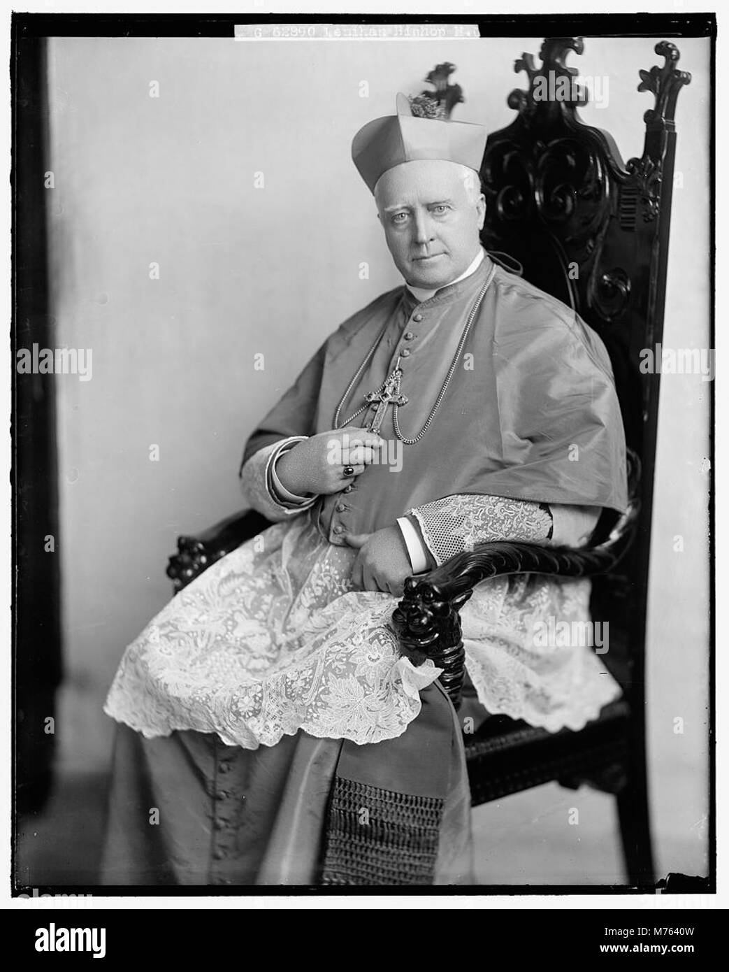 A formal portrait of M. Lenihan, an influential bishop, known for his ...